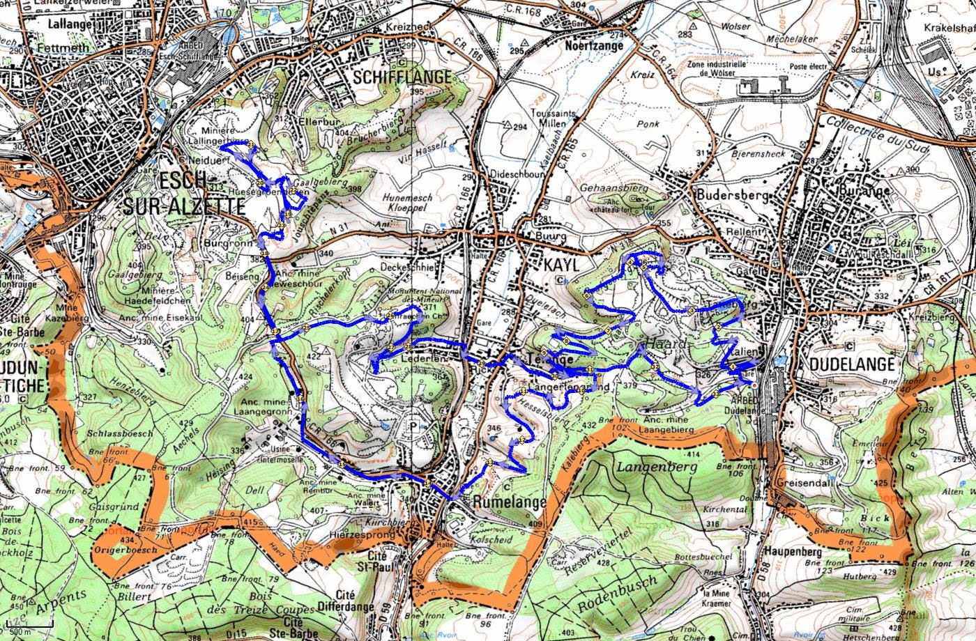 AVENTURES VTT: Avec Pierre dans les "Terres rouges"