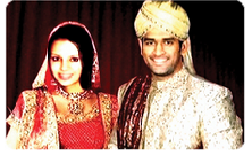 Indian Cricket Captain Dhoni Wedding Photo Gallery and Video With ...