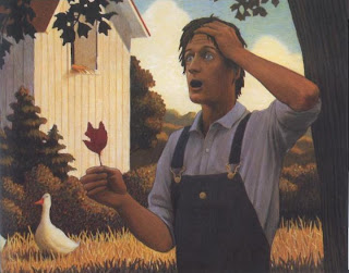 The Bibliophilic Night Owl: The Stranger by Chris Van Allsburg