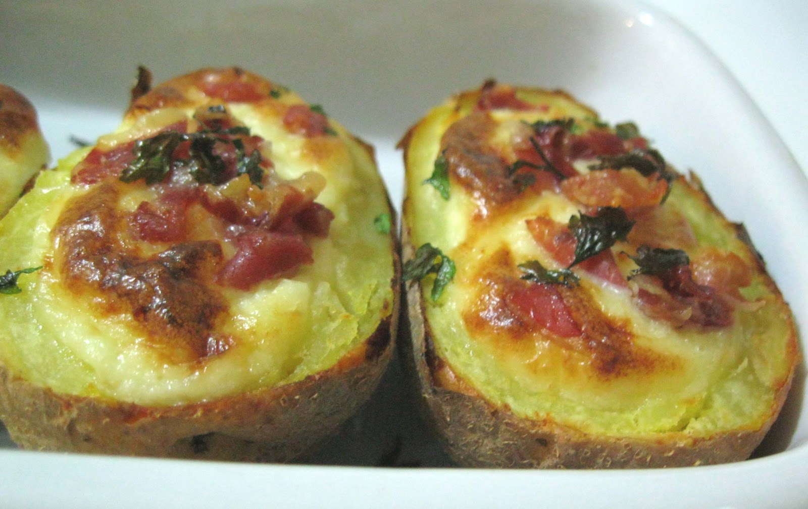 Patate ripiene al forno