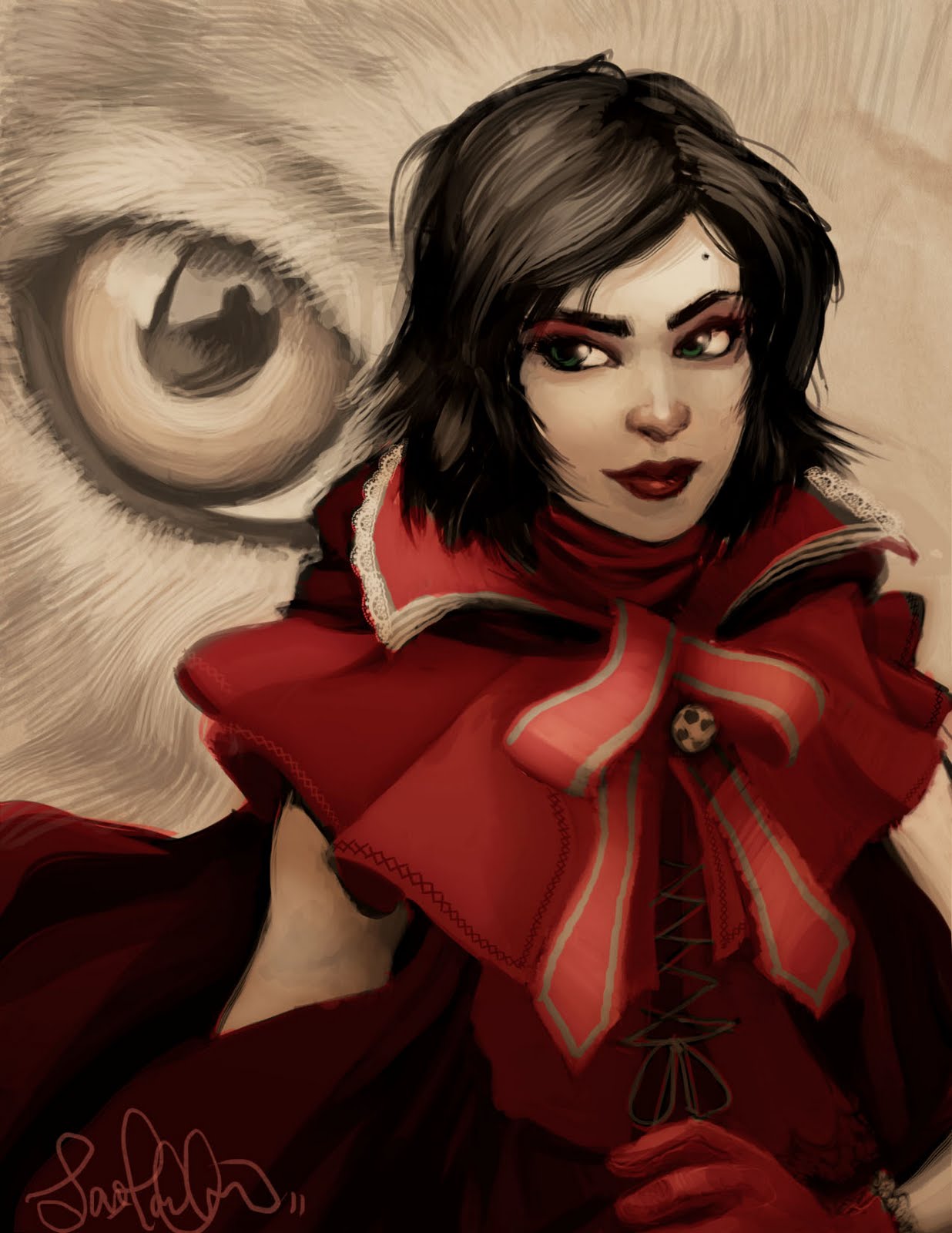 Dizzy Clown: Character Concept: Red Riding Hood