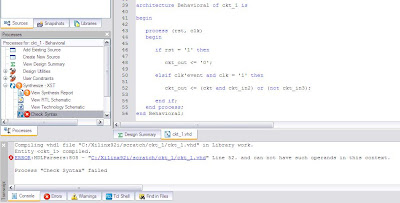 FPGA and DSP from scratch: VHDL Part 3 : Xilinx ISE tutorial