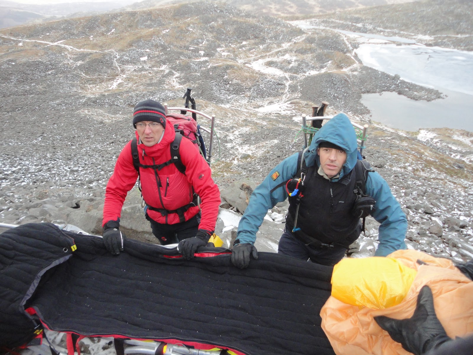 Nick Mortley Mountaineering: Mountain Rescue Training