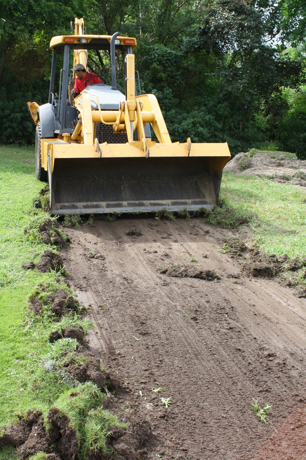 A Garden on the Bay: Pictures of the Garden Construction