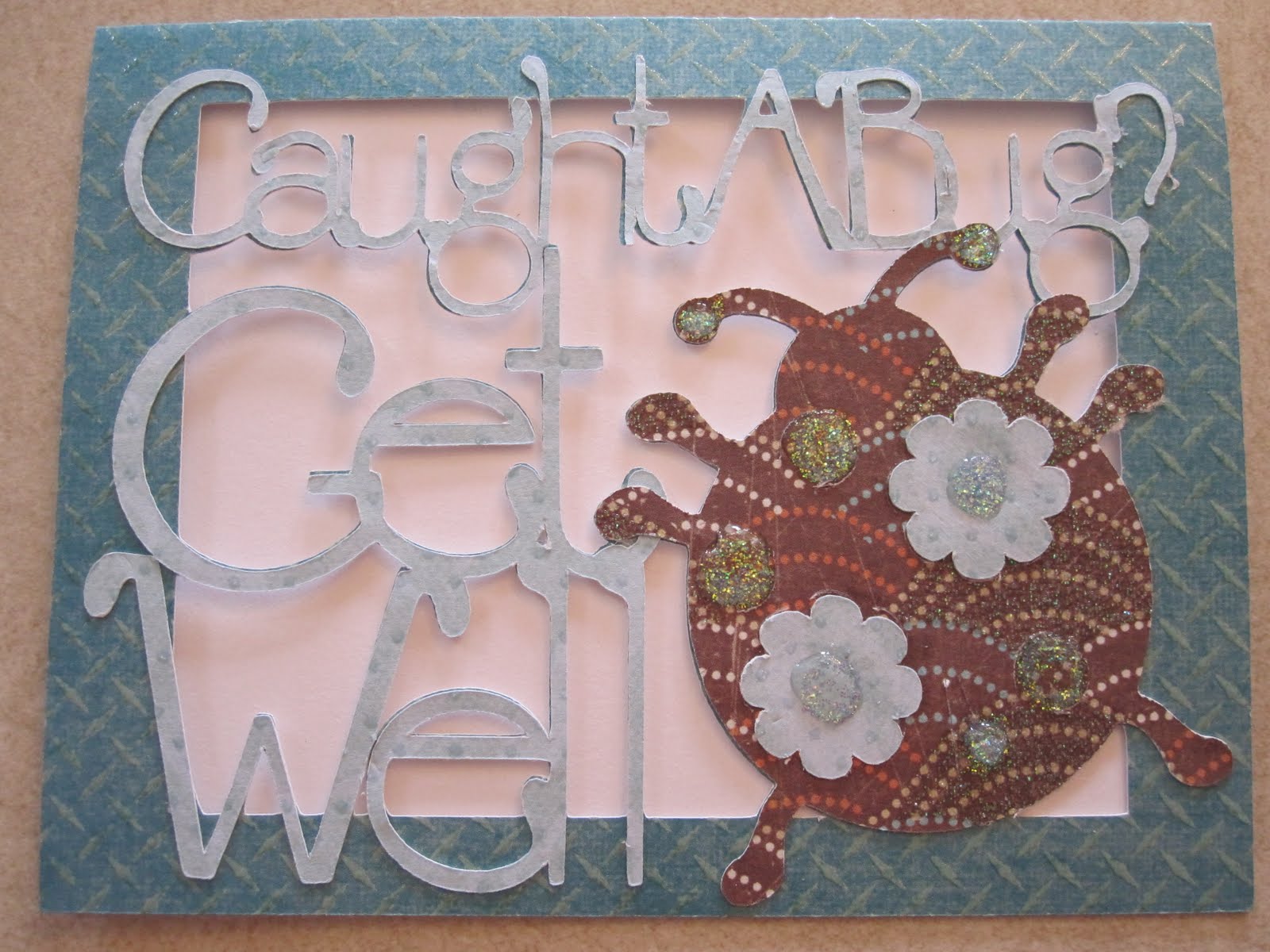 She's a Sassy Lady: Caught A Bug? Get Well Card Kit Give-Away