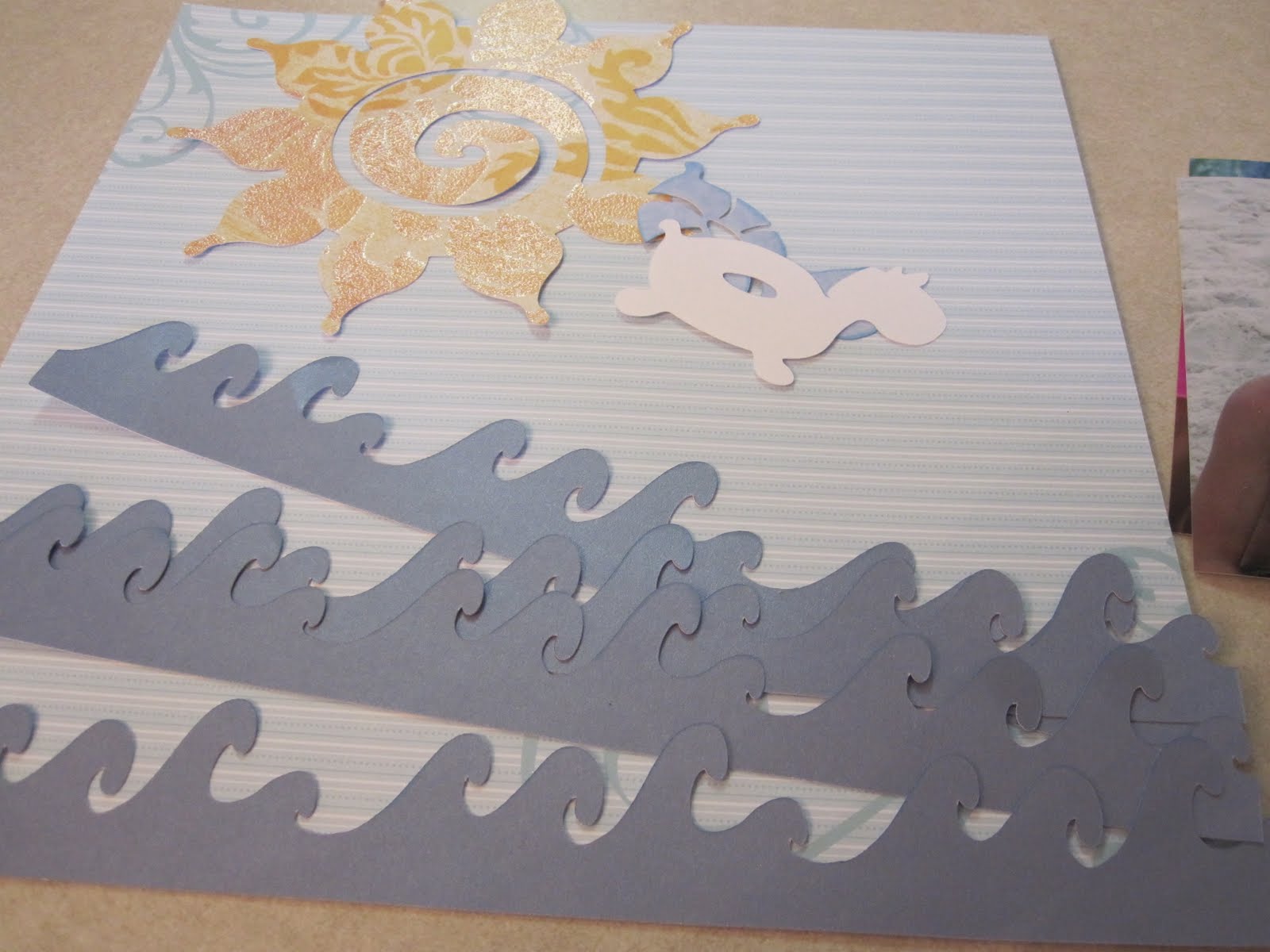 She's a Sassy Lady: Easy Beach Layout