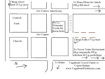 Copan Ruinas Travel Guide and Map