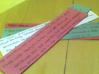 Countdown to Christmas Scripture Chain--Craft - No Idle Bread