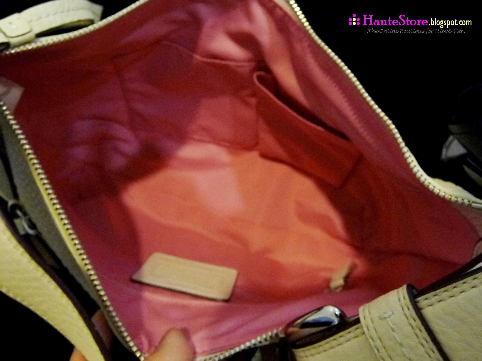 HauteStore: COACH Soho Pleated Leather Hobo F13730