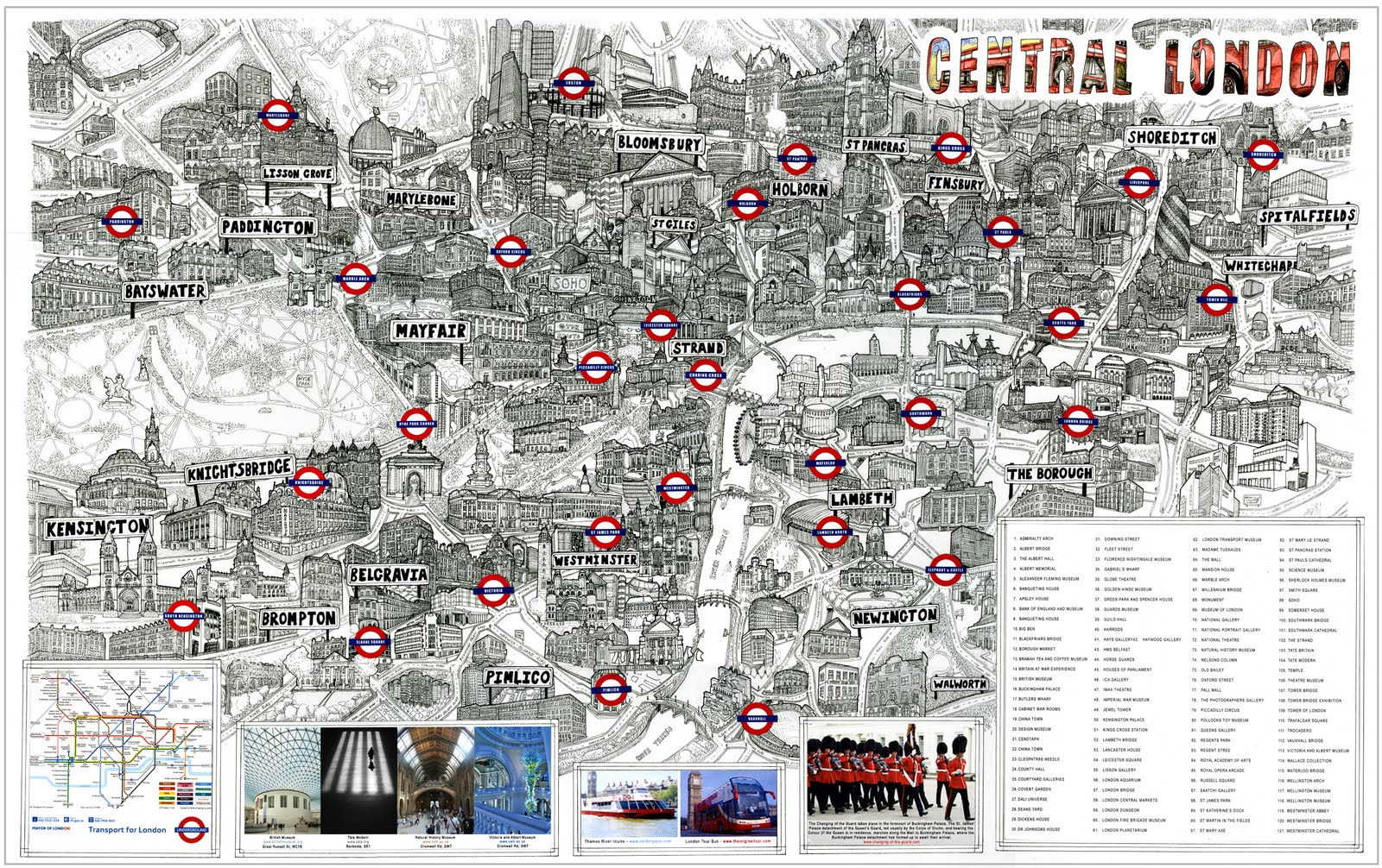 Phill Myatt Illustration: London Illustrated