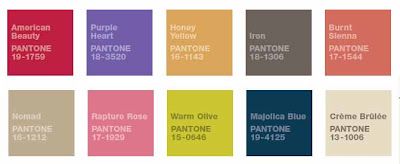 Pantone's Fall 2009 colors - 30A Mama™ | Jami Ray