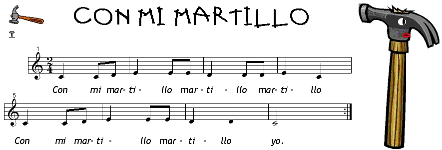 Blog de Artes Musicales: Con mi martillo