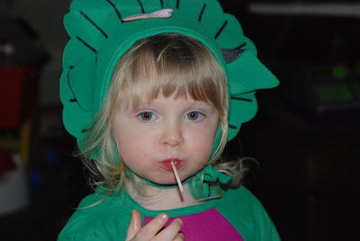 MonkeyPix: Lollipop Dressed as Baby Bop