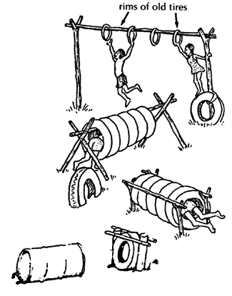 Obstacle Course Coloring Sheet Coloring Pages