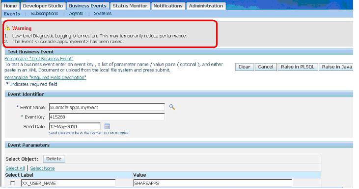 Business Events in Oracle Applications (R12 ) ~ Oracle Apps Knowledge ...