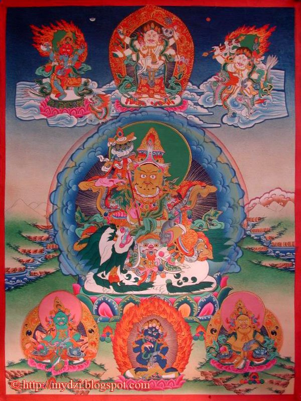 Vaisravana and 5 Jambhala