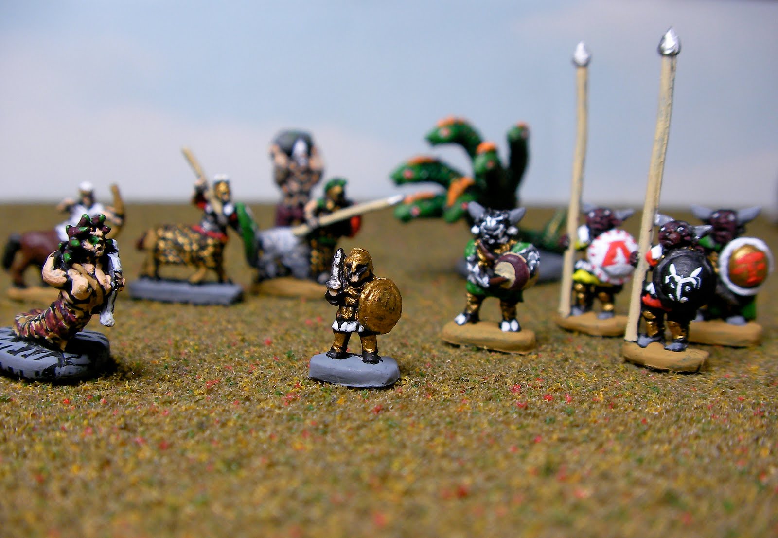 SteelonSandBlog: 6mm Rapier Greek Mythology: Painted Examples