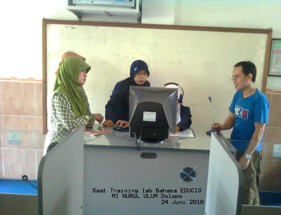 LABORATORIUM BAHASA EDUCIO MADIUN: Pemasangan Lab Bahasa EDUCIO di MI ...