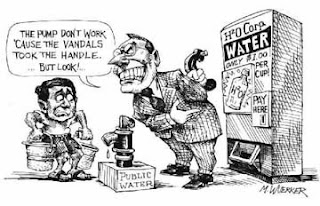 Superawesome SAF Blog: Water Privatization Political Cartoons