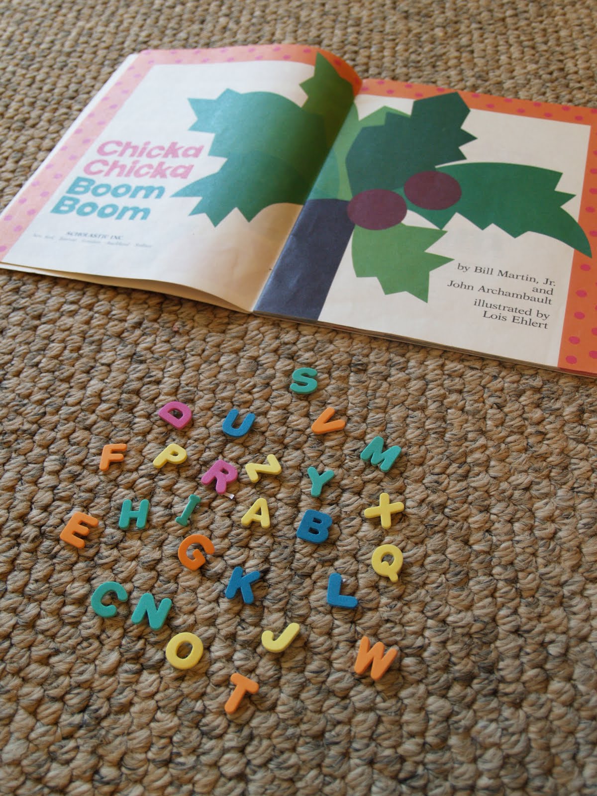 Chicka Chicka Boom Boom Alphabet