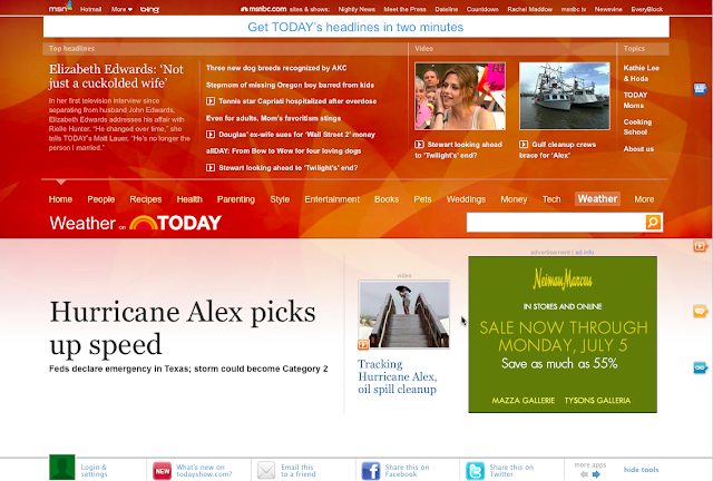 User Experience Design: Fun with dynamic features: MSN article template