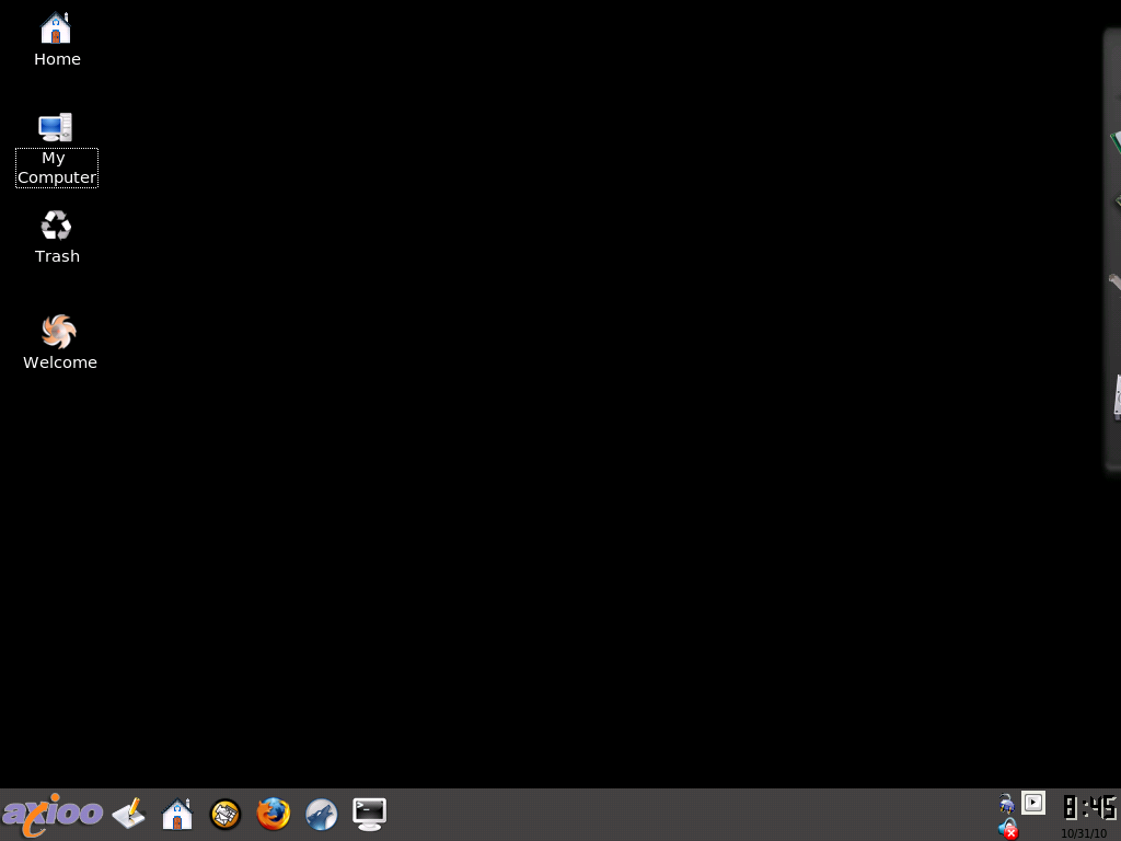 cLomoe bLog: Mencoba Linux Axioo