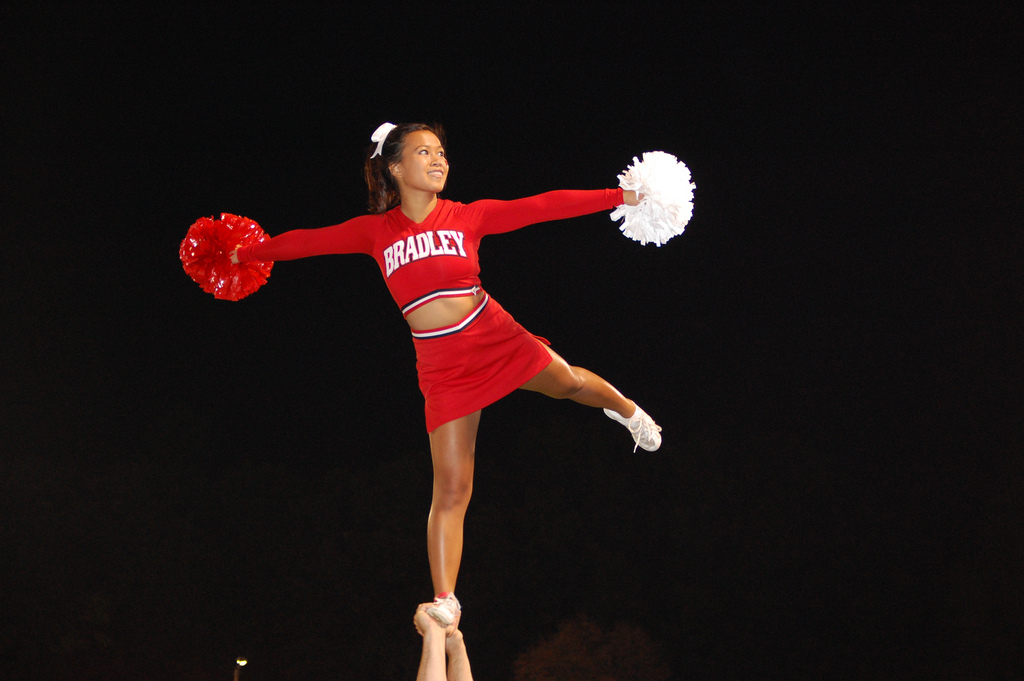 Drakesdrumuk Bradley University Cheerleaders