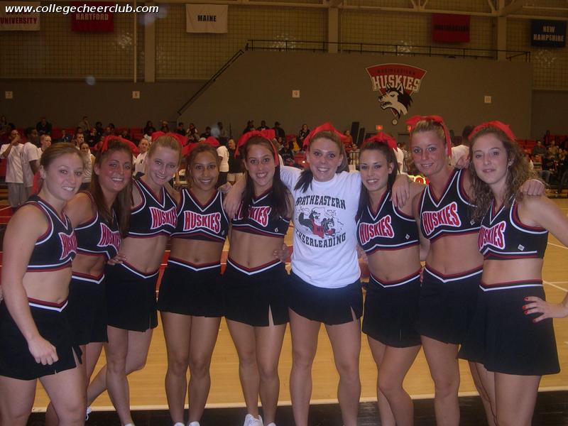 Cheerleaders Sport World: Northeastern University Cheerleaders