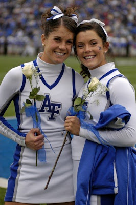 College Cheerleader Heaven: Air Force Cheerleaders Ready For An ...