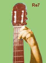 Acordes Ilustrados - Re Dominante (Re7) - Curso de guitarra gratis