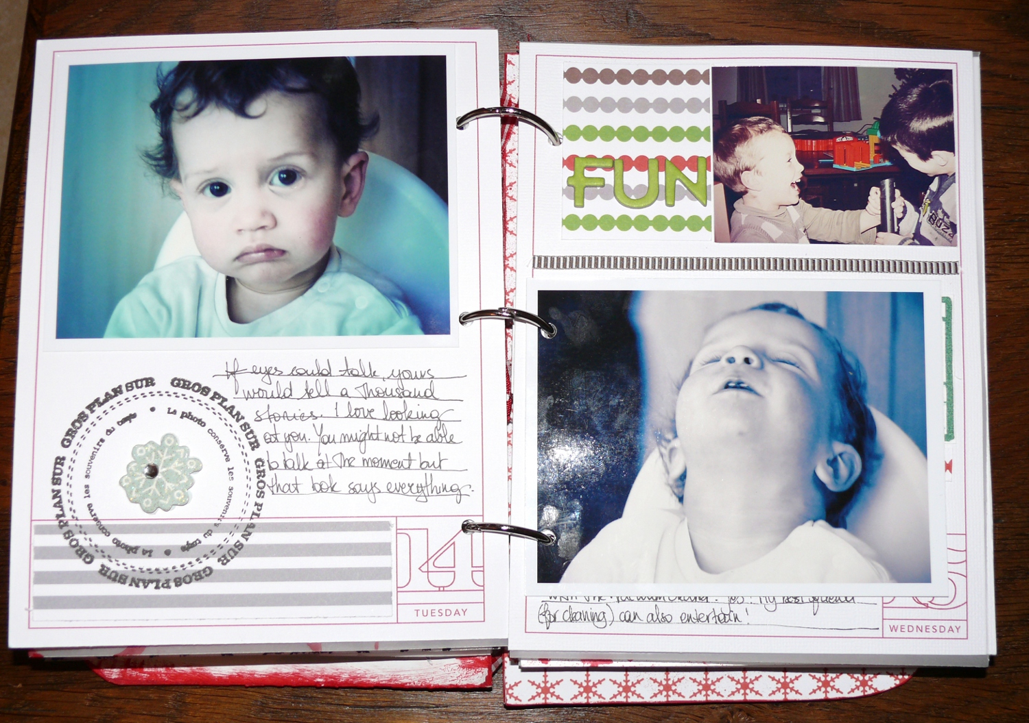 Lilith's scrapbooking venture: December Daily: the finished product.