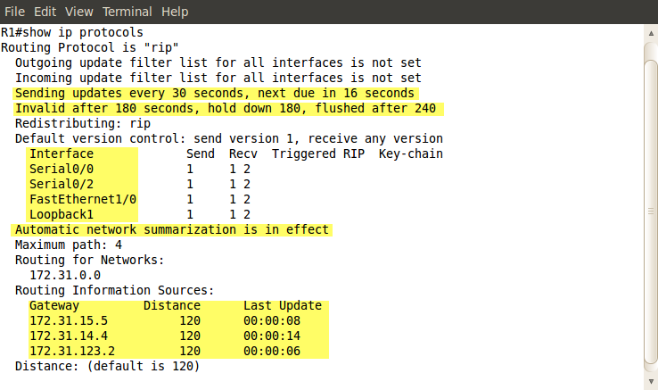 Cisco and System Security Basics: Lesson 36 - Routing Information ...