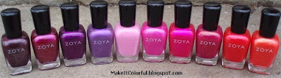 Make It Colorful: ZOYA Polish Haul Has Landed!