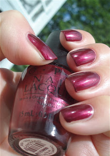 Make It Colorful: OPI Cabernet For The Lady