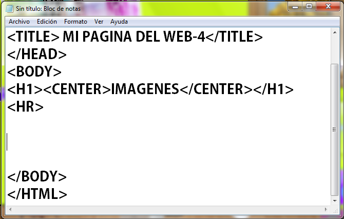 Alexmania: Como insertar una imagen en HTML