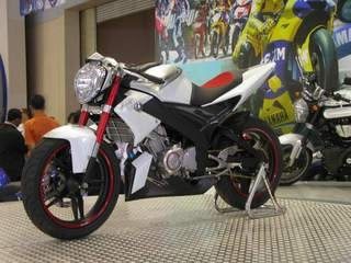 motorcycle modification: Yamaha vixion ceper modified
