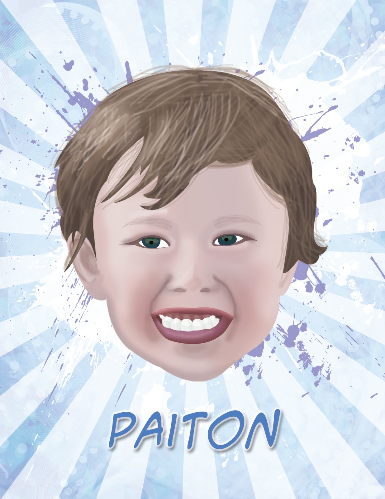 Gabby's Digital Media Blog: Paiton - Photoshop/Illustrator art