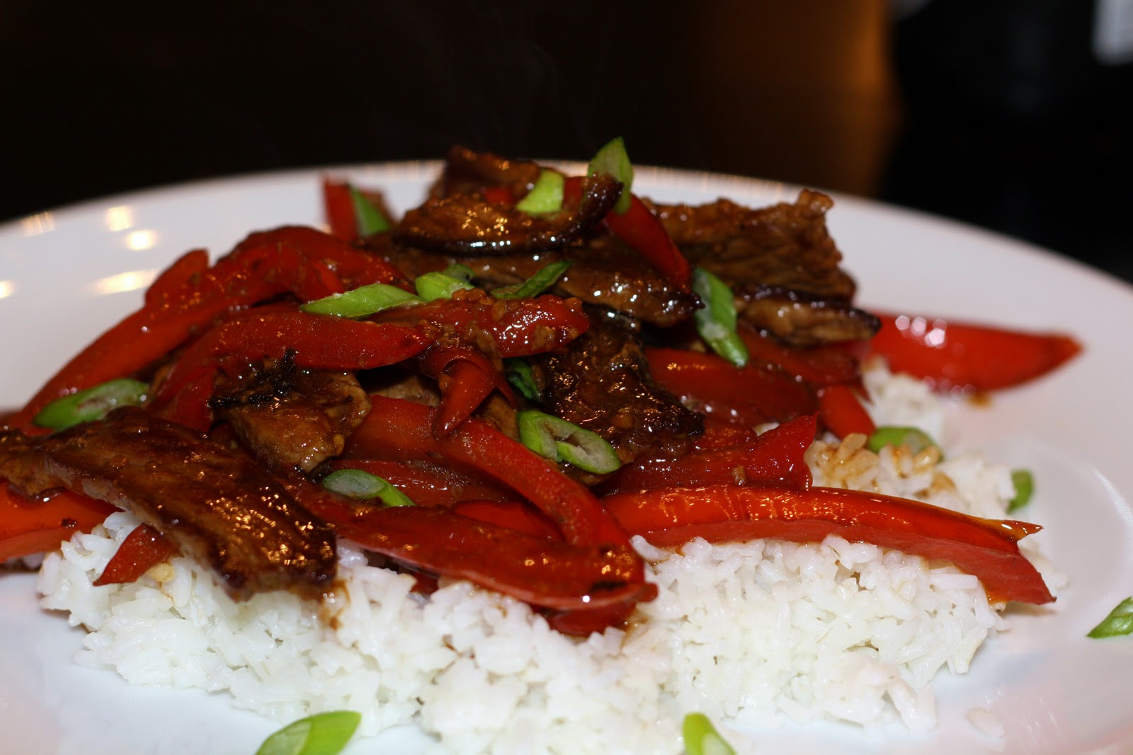 what's for dinner?: sesame beef... 15 minutes