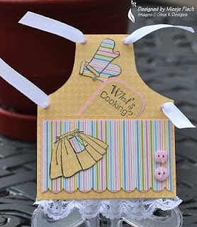 Craft Room with a View: Apron Card