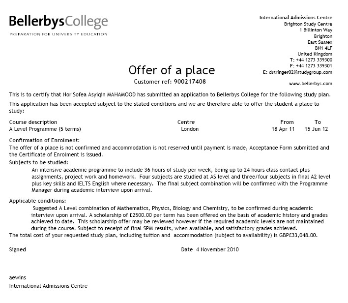 #15 Offer Letter And Scholarship. | Chasing Pavements.