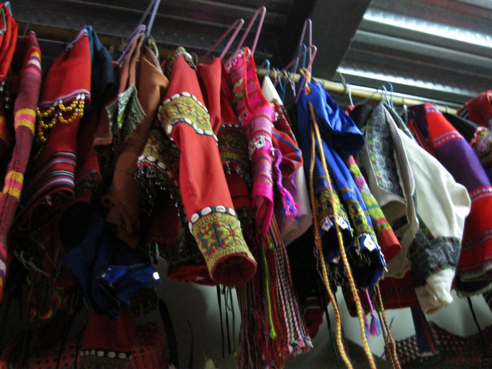Sasha Bashir: costume room