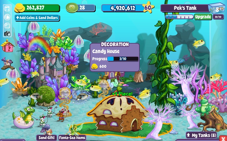 Lynspirations: FishVille - Candy House