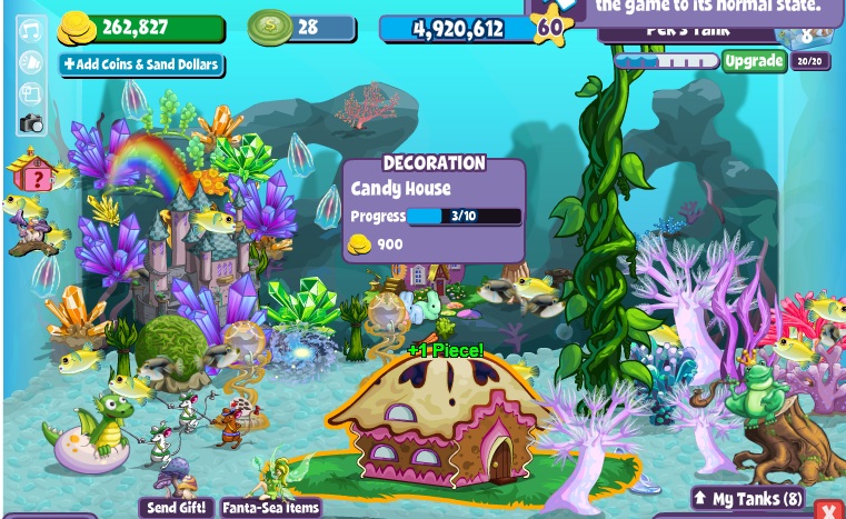 Lynspirations: FishVille - Candy House