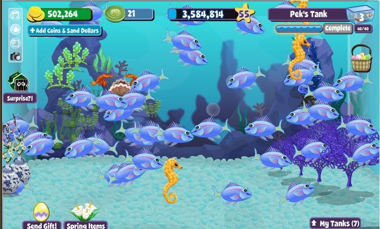 Lynspirations: Fishville - Tank Update 9 April 2010