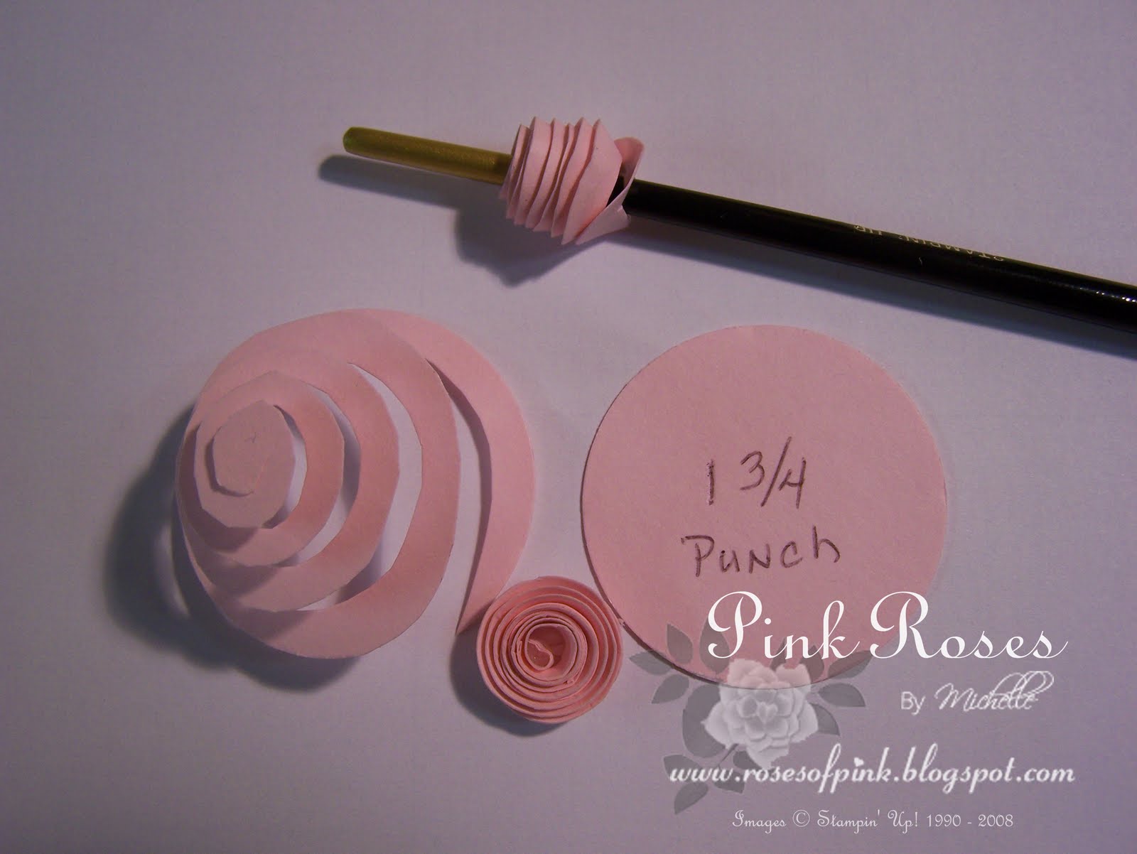 Roses of Pink: Paper Roses