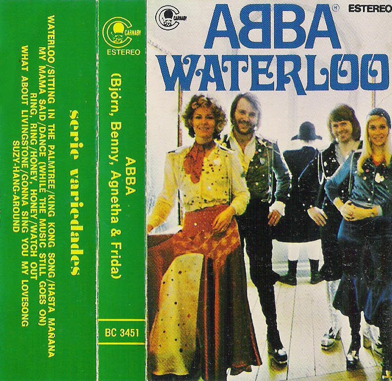 ABBA: WATERLOO 1974 LP