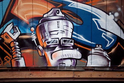 Top Graffiti Art: AMAZING DESIGN GRAFFITI FREESTYLE By NATE and ESTRIA