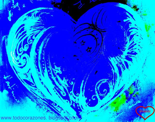 Corazones con Corazón: Corazón azul