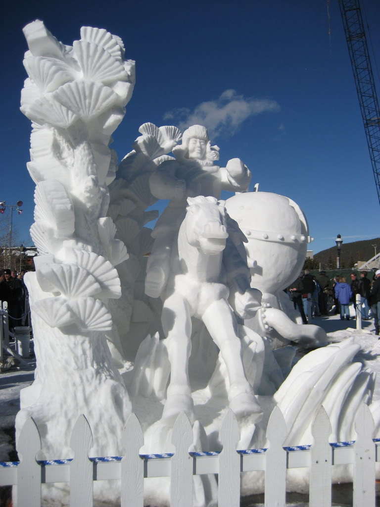 Pics obsession: Snow Sculpture