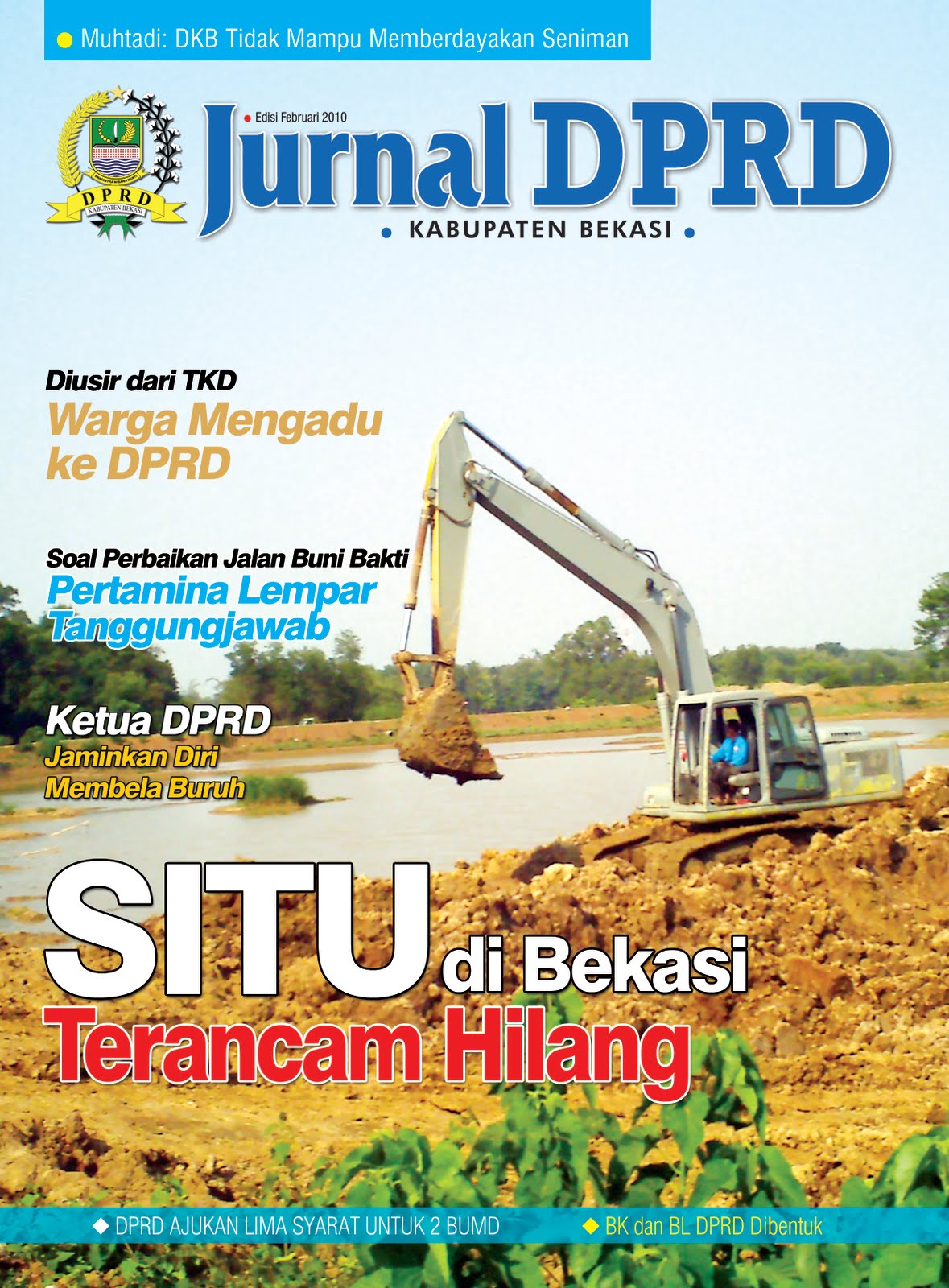 Ifank Design: Cover Majalah Jurnal DPRD Sample